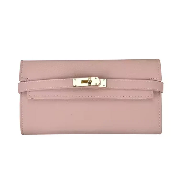 Leather Toggle Wallet - christinashiefer