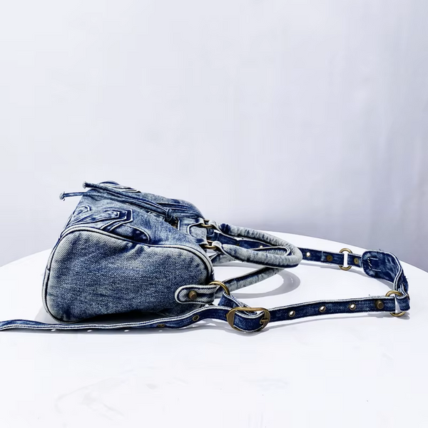 Vintage Fade Denim bag - christinashiefer